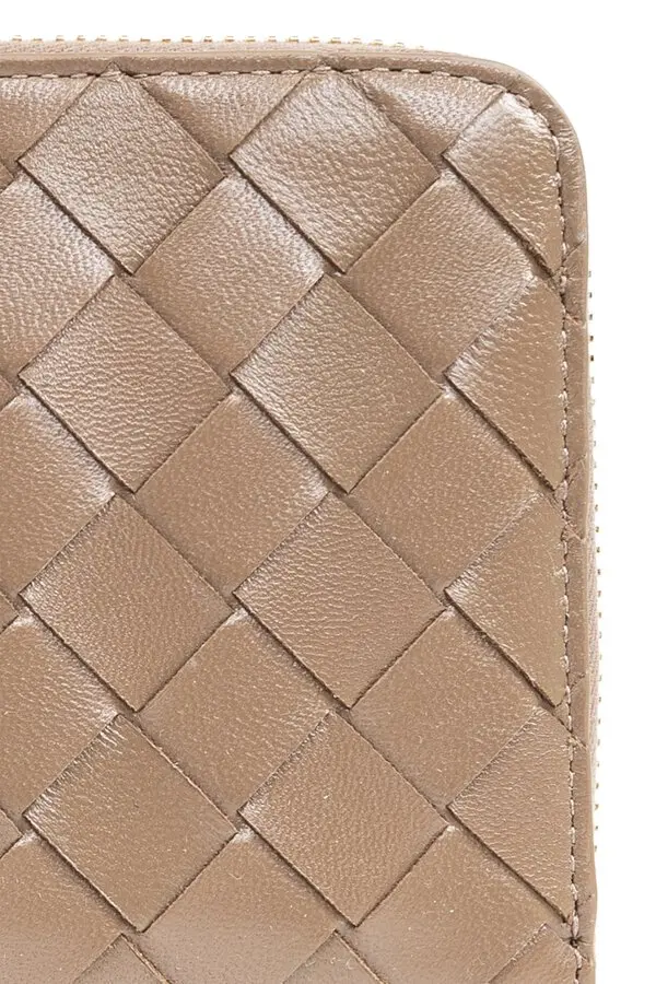 Bottega Veneta Intrecciato Zipped Wallet
