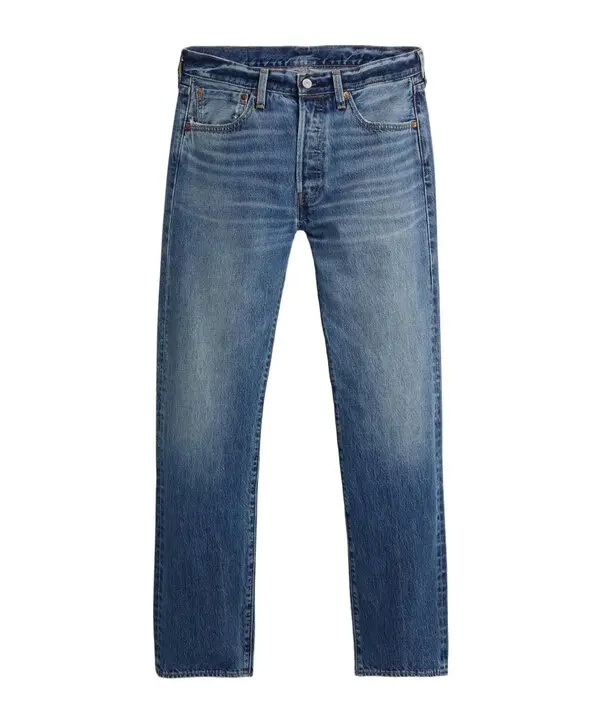 LEVI'S 501 Classic Fit Jeans With Button Fly - Blue
