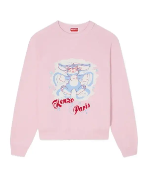 Kenzo Cotton Sweatshirt With Graphic Print