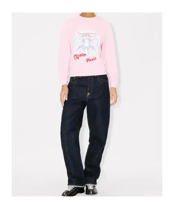 Kenzo Cotton Sweatshirt With Graphic Print