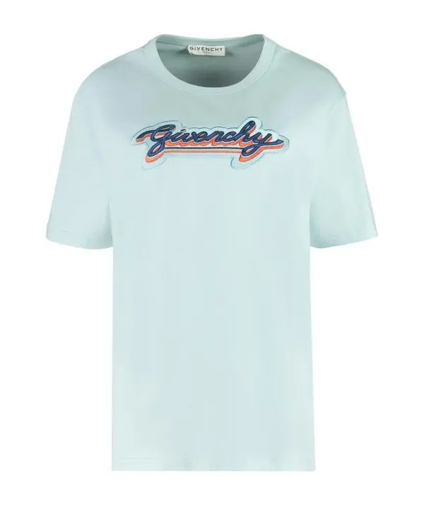 Givenchy Embroidered Logo T-shirt - White