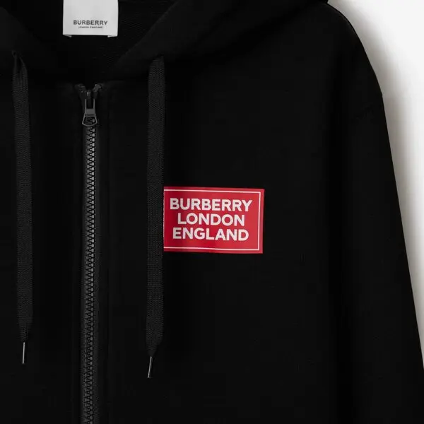 Burberry Zip-up Hooded Hoodie