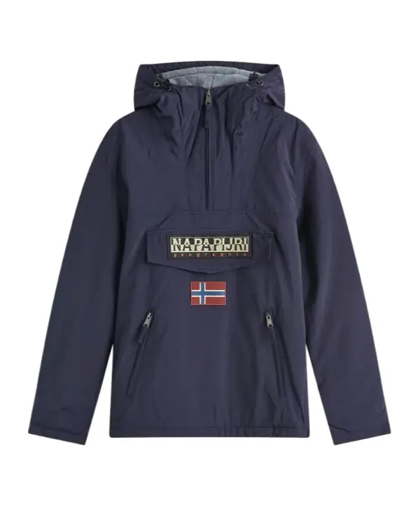 NAPAPIJRI Long-sleeved Pullover Anorak Jacket - Black