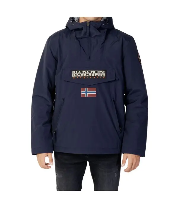 NAPAPIJRI Long-sleeved Pullover Anorak Jacket - Black
