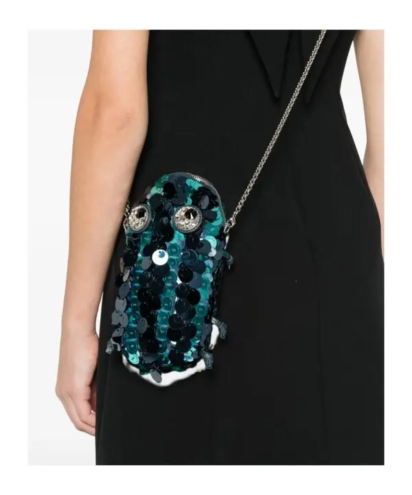 ANYA HINDMARCH Sequined Shoulder Bag