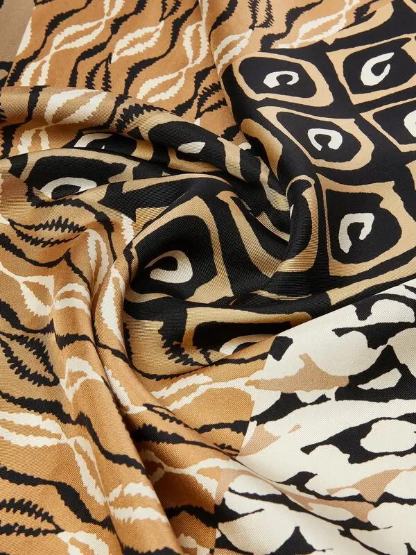 Max Mara Patchwork-print Scarf
