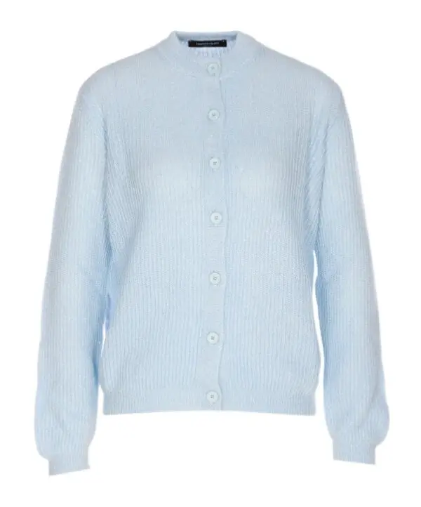 Fabiana Filippi Sequin Cardigan With Button Closure