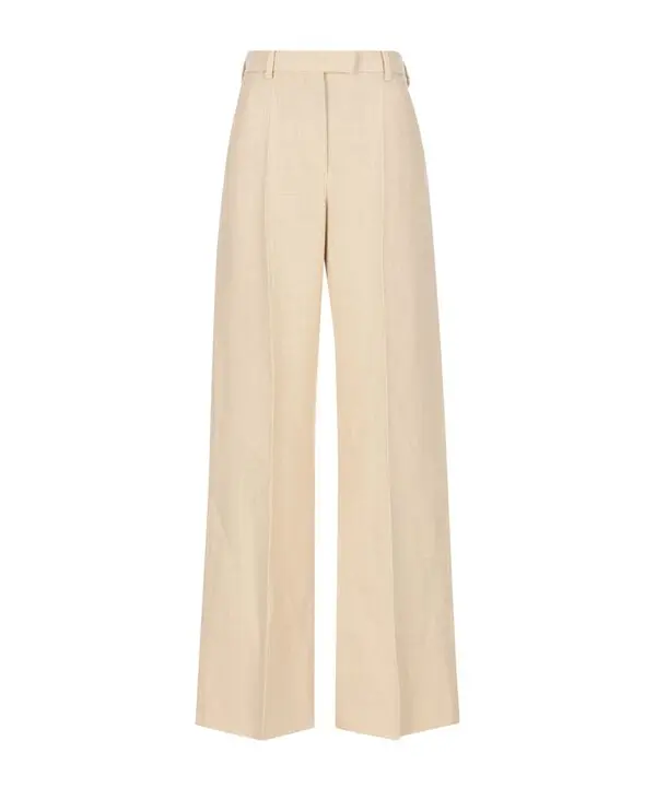 Valentino Garavani Wide-leg Trousers - Nude