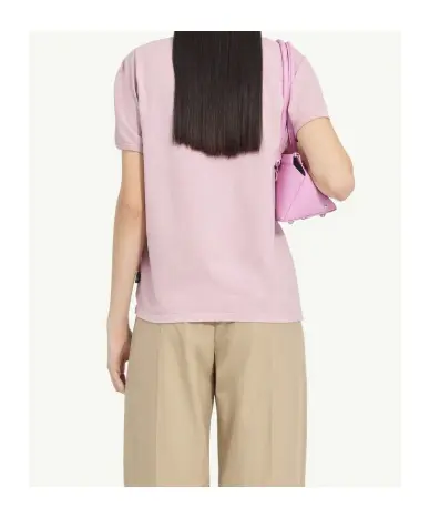 MAISON MARGIELA Printed Crewneck T-shirt - Pink
