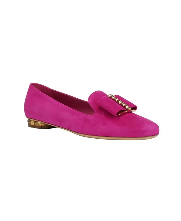 FERRAGAMO Bow Detailing Flat Shoes