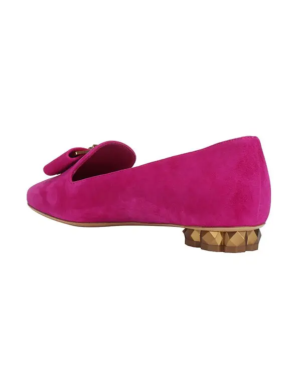 FERRAGAMO Bow Detailing Flat Shoes