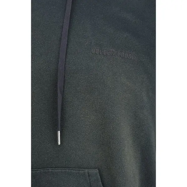 GOLDEN GOOSE Bleached Effect Drawstring Hoodie