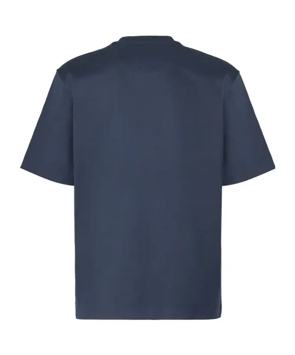 Fendi Short Sleeved Crewneck T-shirt - Navy Blue