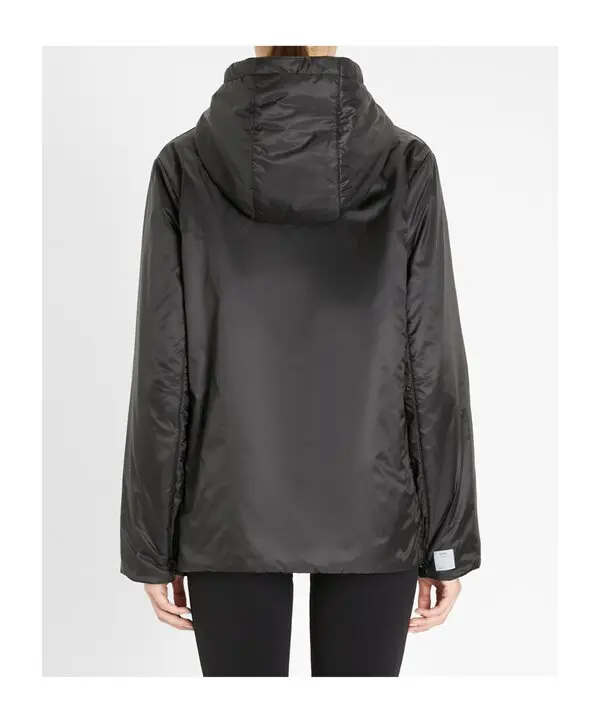 Max Mara Drawstring Zip-up Jacket - Black