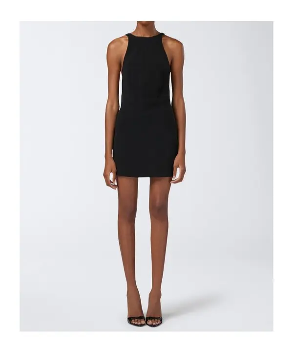 Andamane The Attico Carmen Sleeveless Mini Dress - Black