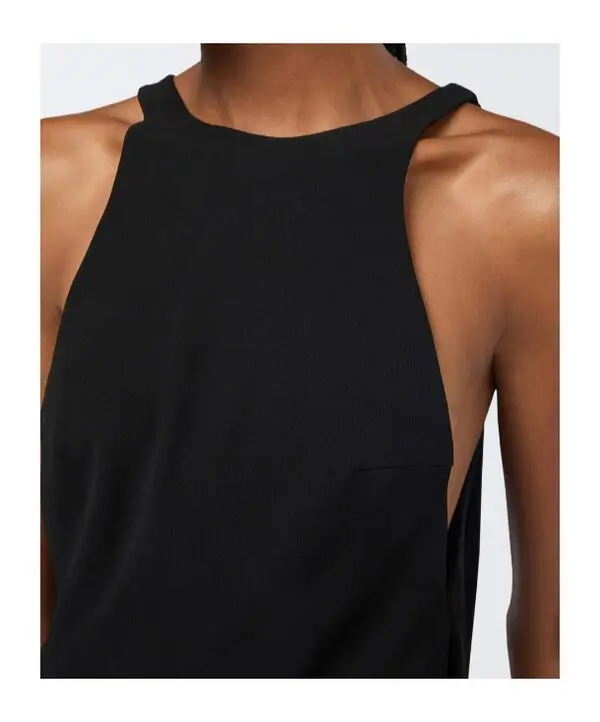 Andamane The Attico Carmen Sleeveless Mini Dress - Black