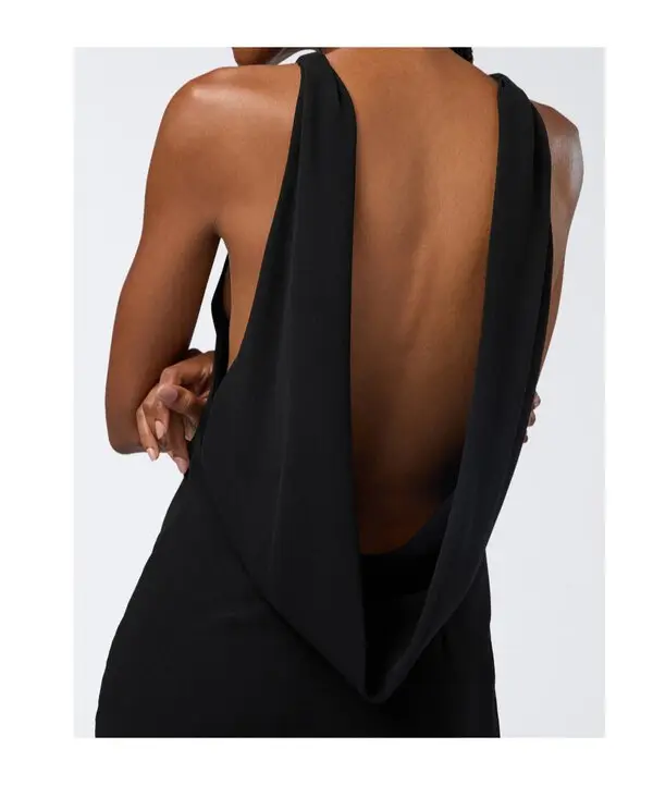 Andamane The Attico Carmen Sleeveless Mini Dress - Black