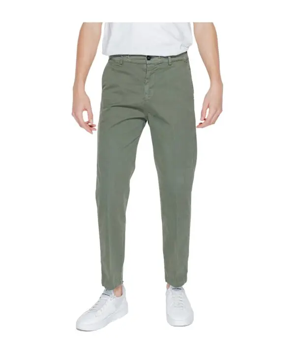 Liu Jo Chinos With Button And Zip Closure - Gray