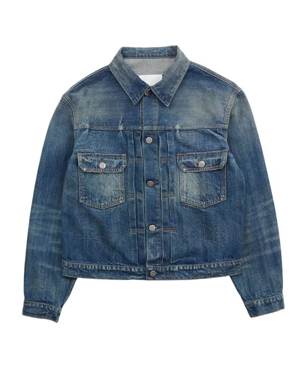 MAISON MARGIELA Cropped Denim Jacket