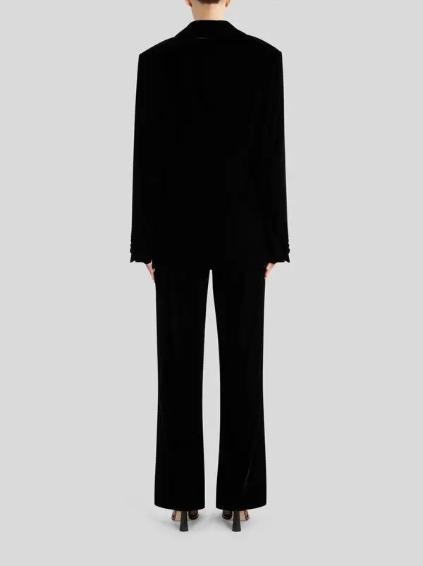Etro Single-breasted Velvet Blazer