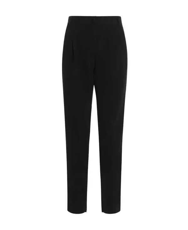 Dolce & Gabbana Ribbed Slim-cut Trousers - Black