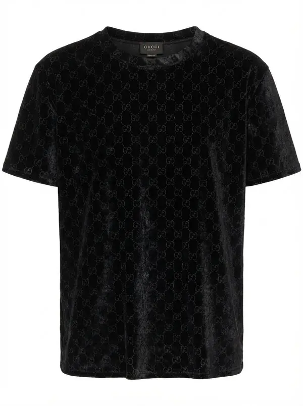 Gucci Gg Stretch Velvet Devoré T-shirt