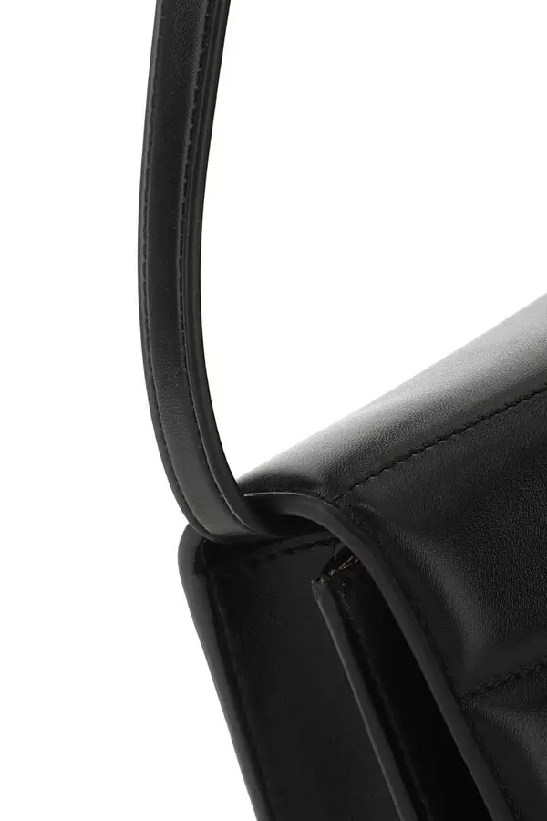 Stella McCartney S-wave Logo Plaque Padded Wallet On Strap