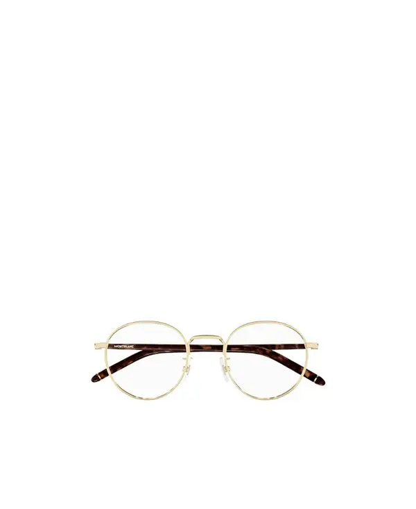Montblanc Round Frame Glasses - White