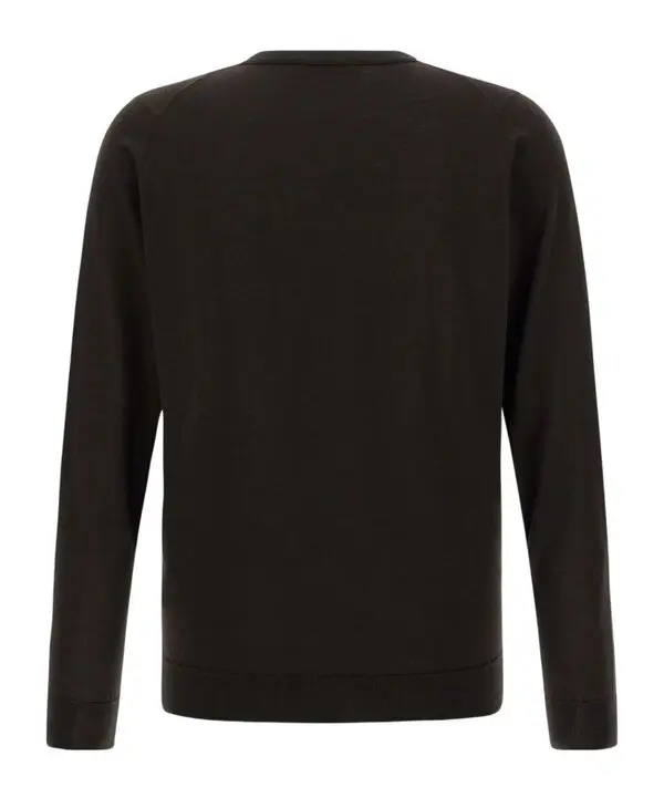 John Smedley Petworth V-neck Cardigan - Black