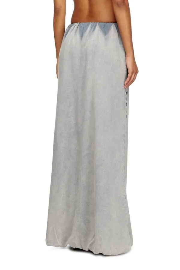 DIESEL® O-reira Maxi Skirt - Light Gray