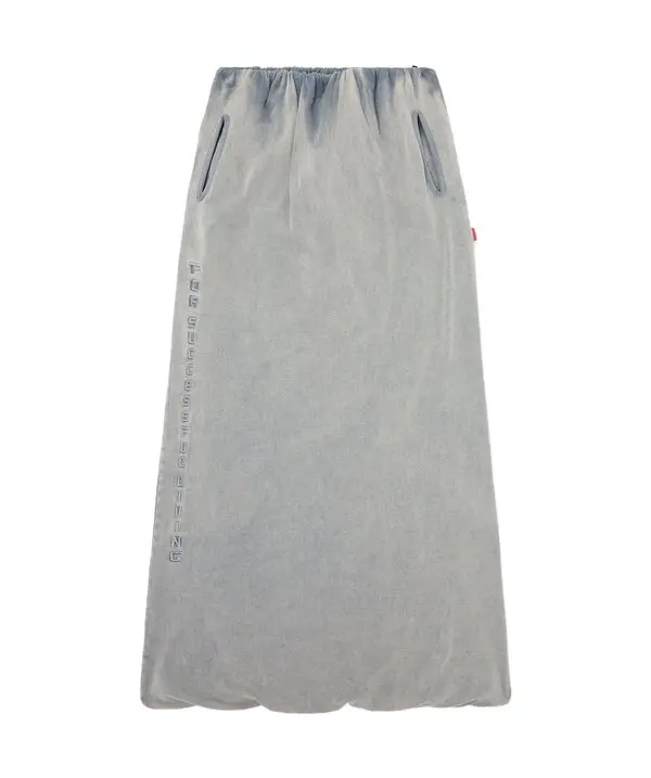 DIESEL® O-reira Maxi Skirt - Light Grey