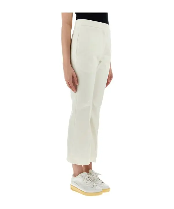 JIL SANDER Pleated Flared Trousers