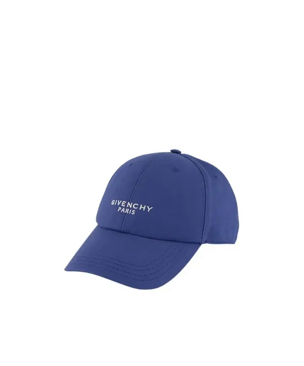 Givenchy Logo Embroidered Baseball Cap - Blue