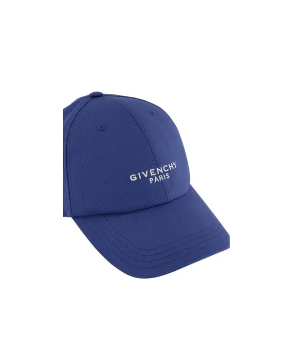 Givenchy Logo Embroidered Baseball Cap - Blue