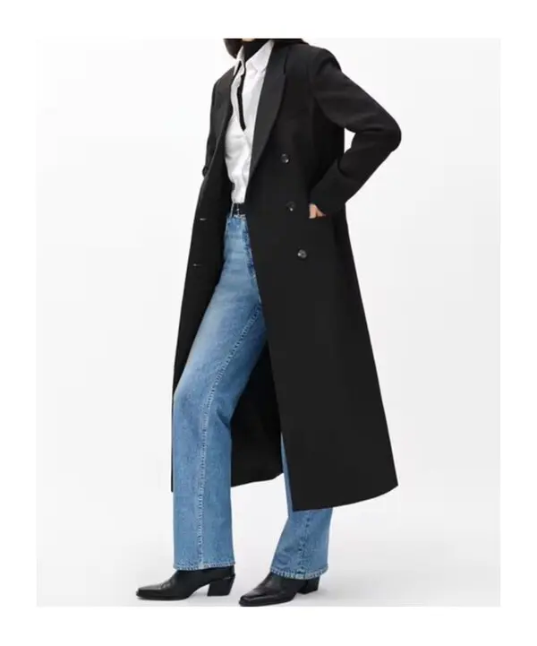 RAG  BONE Rag & Bone Double-breasted Peak Lapel Trench Coat