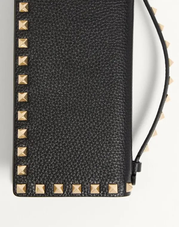 Valentino Garavani Rockstud Foldover Top Wallet