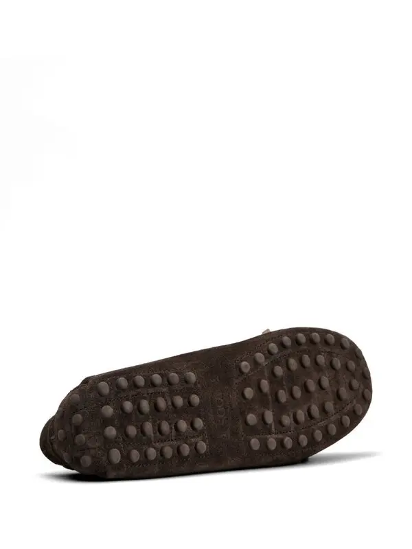 TOD'S Bow Detail Driving Flats
