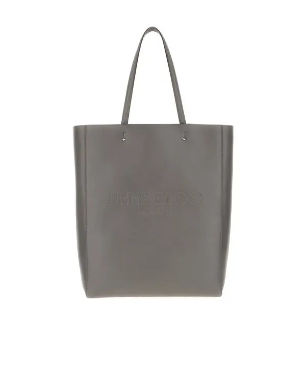 JIMMY CHOO Double Handle Tote Bag - Gray