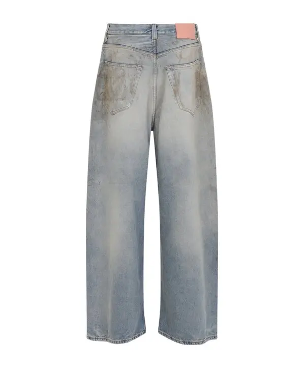 Acne Studios Distressed Detail Jeans - Blue
