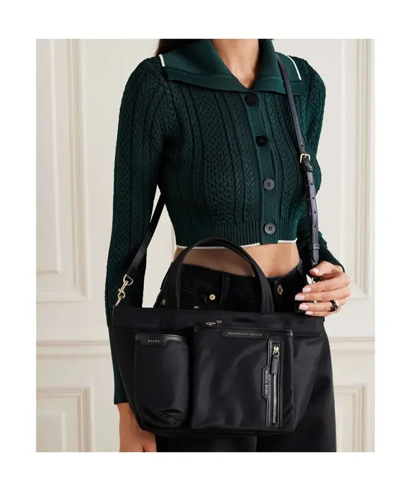 ANYA HINDMARCH E/w Multi-pocket Mini Cross-body Tote Bag