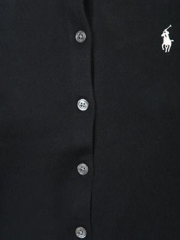 Polo Ralph Lauren Crewneck Cardigan With Embroidered Logo