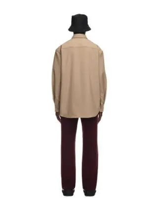 Off-White Buttoned Long-sleeved Shirt