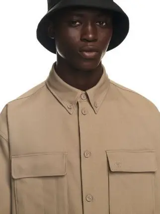 Off-White Buttoned Long-sleeved Shirt