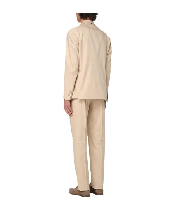 Tagliatore Button Suit - Nude