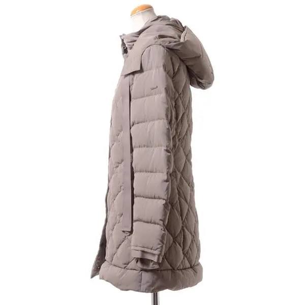 Emporio Armani Quilted Hooded Down Jacket