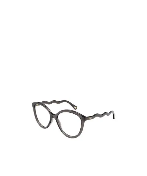 Chloé Round Frame Eyeglasses - Gray