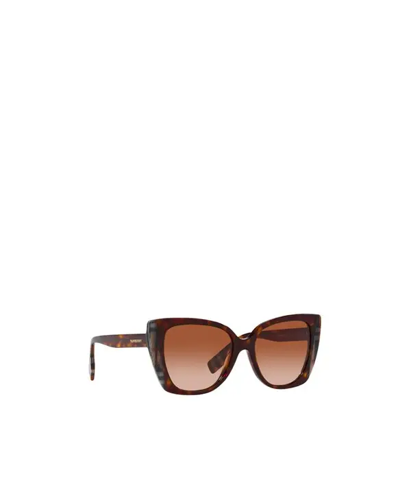 Burberry Cat Eye Frame Sunglasses - Brown
