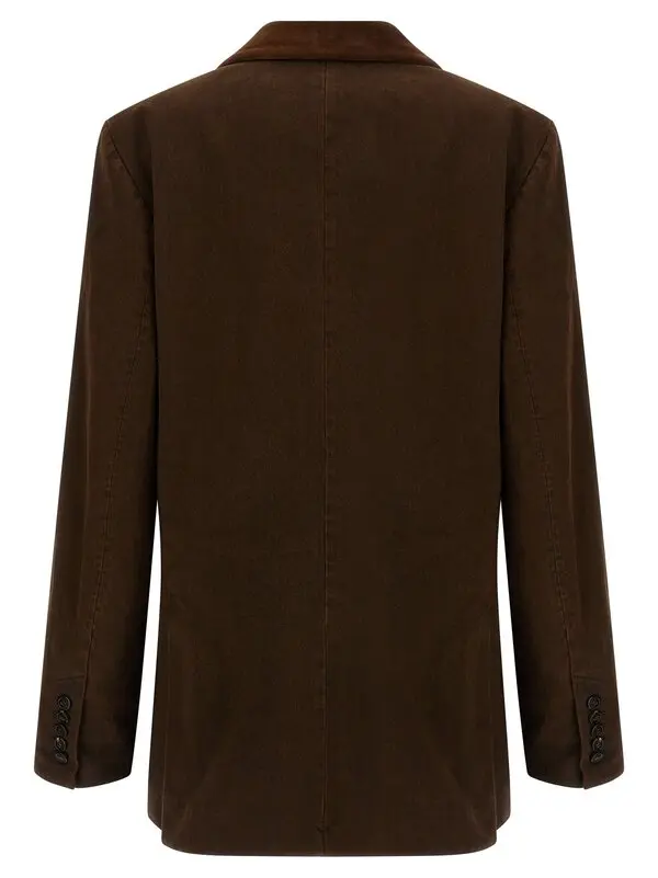 Dries Van Noten Double-breasted Blazer - Black