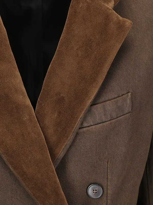 Dries Van Noten Double-breasted Blazer - Black