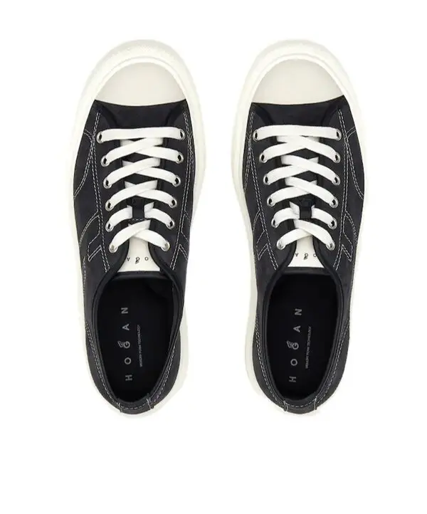 Hogan Rebel H691 Lace-up Suede Sneakers